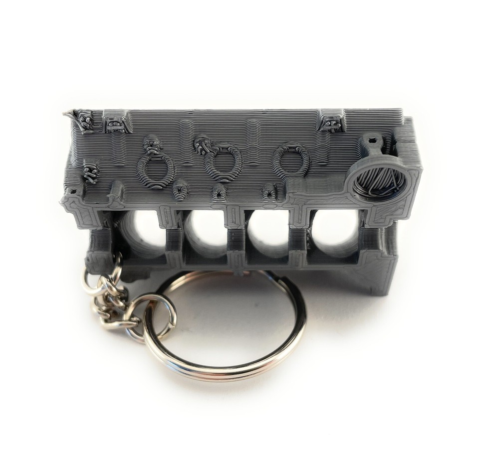 Big Block Chevy V8 Keychain - BBC Chevrolet Engine Block- GM Engine ...