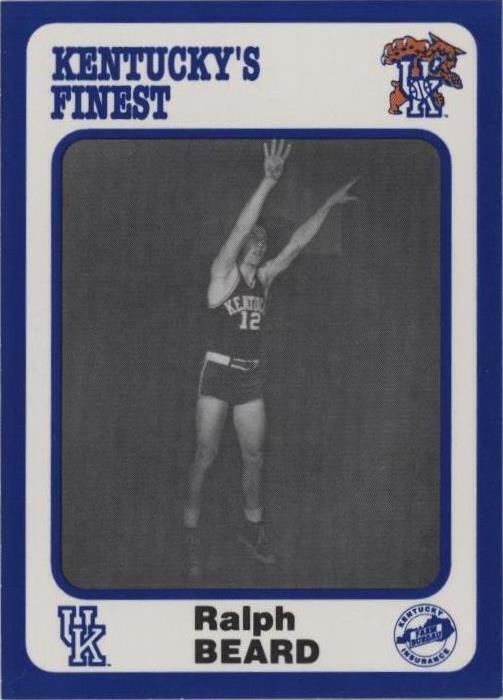 1988-89 Collegiate Collection Kentucky Wildcats Kentucky's Finest - Ralph Beard #161 (RC) for ...