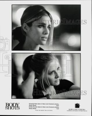 1999 Press Photo Amanda Peet & Emily Procter in "Body Shots" Movie ...