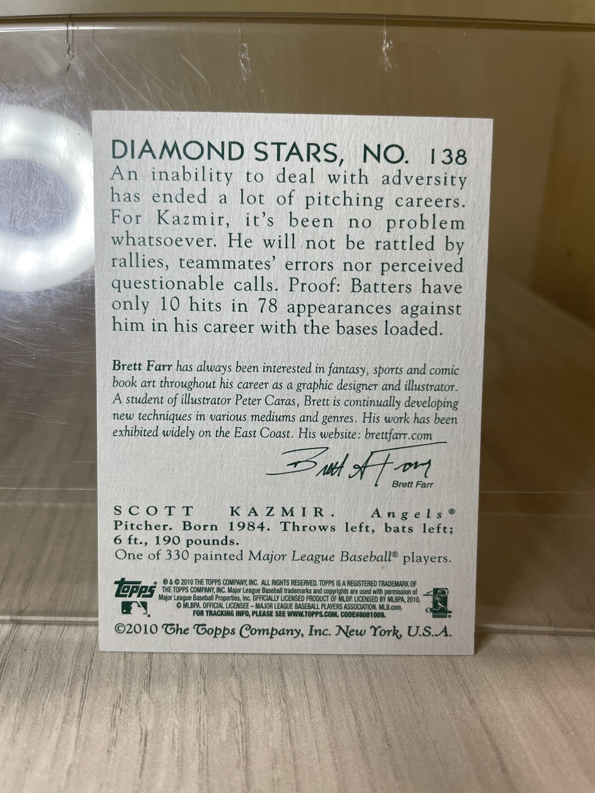 2010 Topps National Chicle Baseball Card #138 Scott Kazmir - Angels | eBay