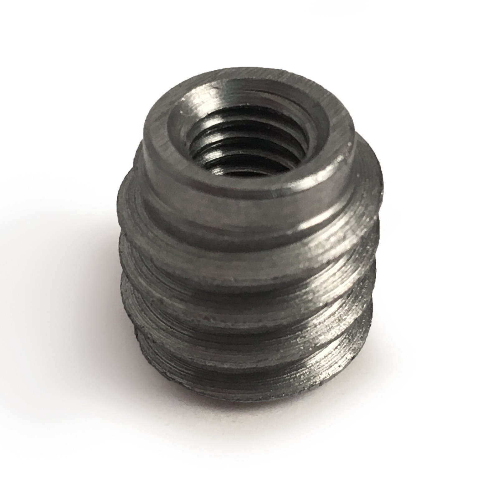 M6 x 12mm Unheaded Hex Drive STAINLESS STEEL Screw Threaded Wood ...