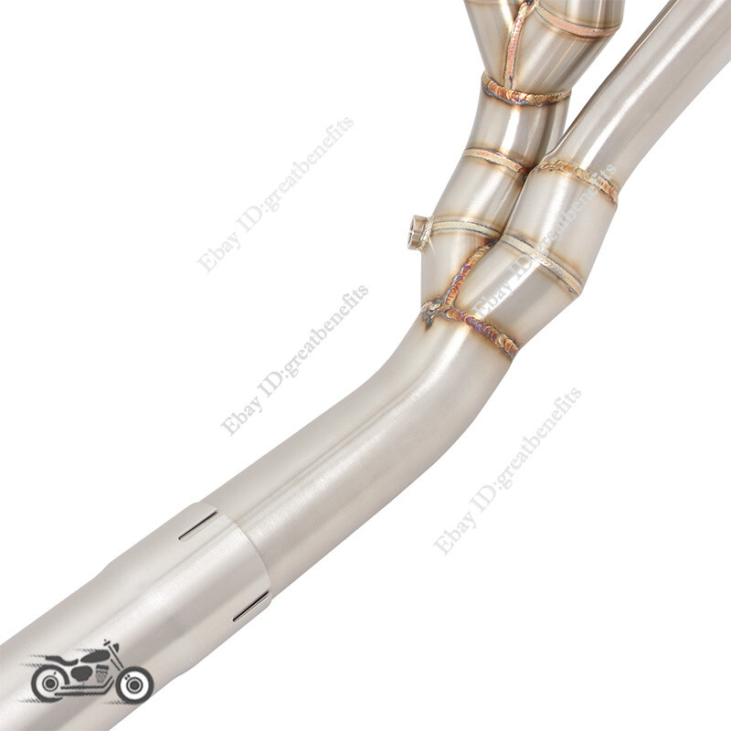 Exhaust Front Pipe Mufflers For Triumph Trident 660 2021-2023 Tiger 660 ...