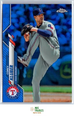 2020 Topps Chrome Corey Kluber #41 Texas Rangers | eBay