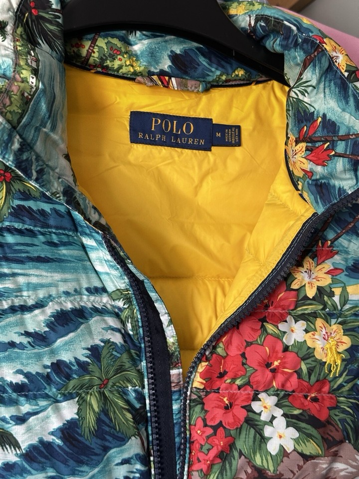 Polo Ralph Lauren Men's Hawaiian Packable Tropical Print Jacket | eBay