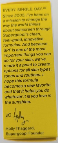 Supergoop! Every Single Face Watery Lotion SPF 50 Full Size 1.7floz ...