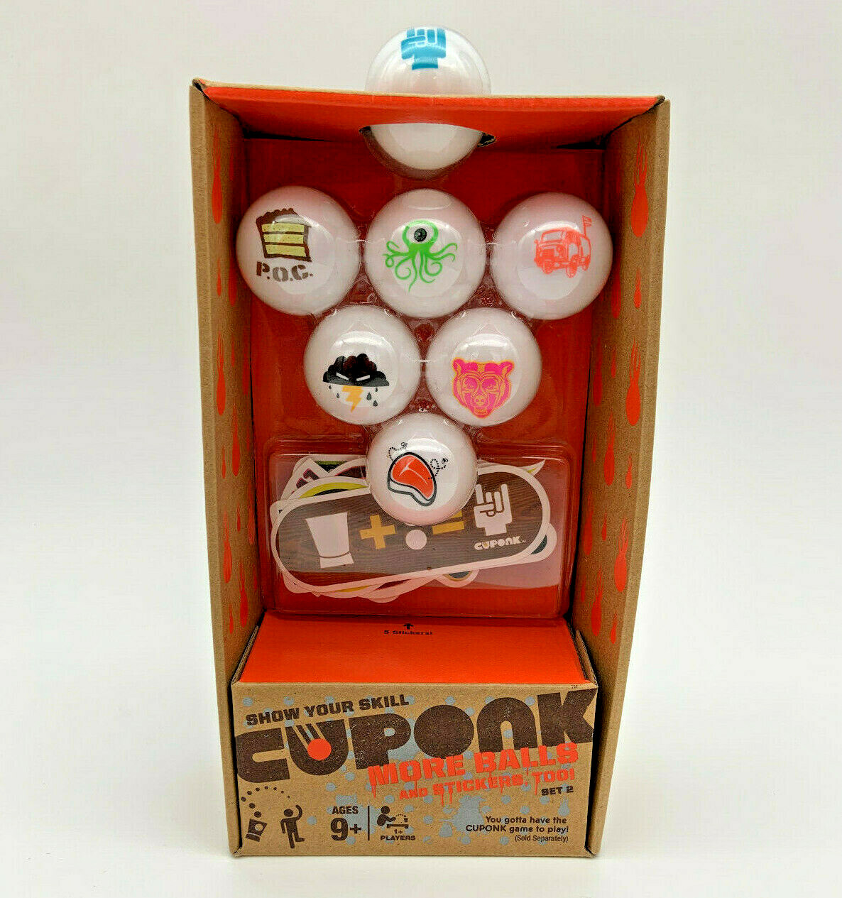 Hasbro Cuponk More Balls And Stickers Too! Set 2 Game NIB | eBay