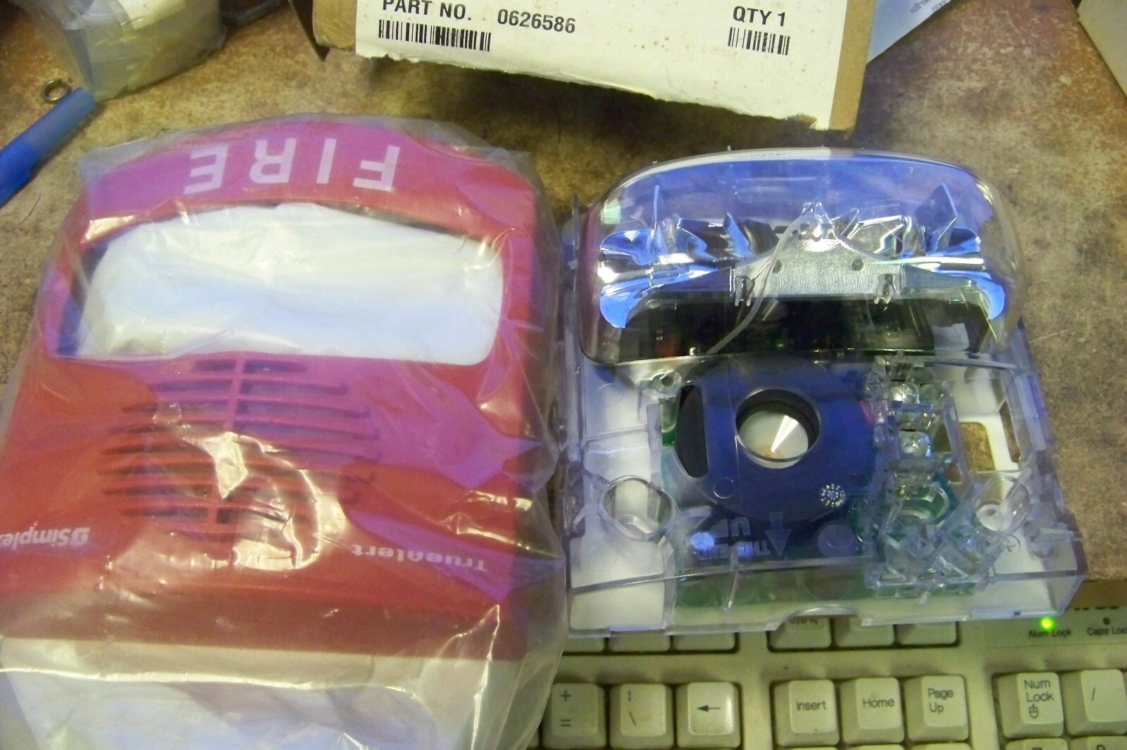 Simplex 4904-9417 Fire Alarm Strobe/Siren Appliance | eBay