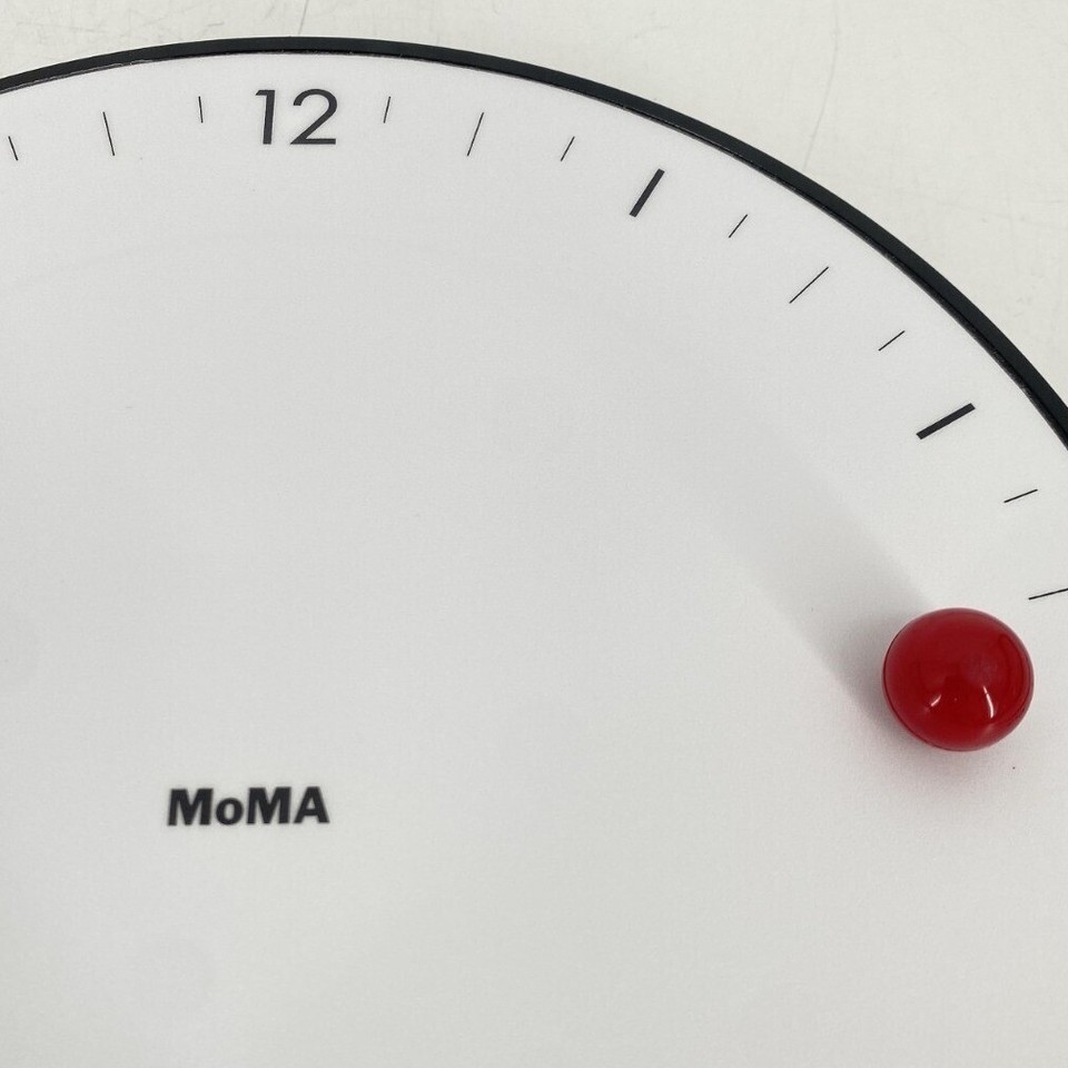 MOMA Gideon Dagan Modern Design Timesphere Wall Clock Made in USA 9.5in ...
