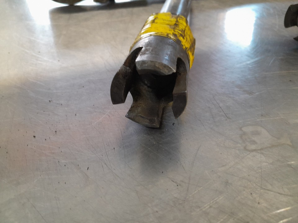 Mueller Drill Tap and Shell Cutter Set 2", 1 1/2", 1 1/4" with Ratchet ...