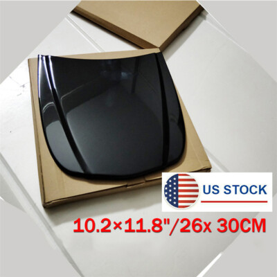 Black Small Mini Car Hood Metal For Vinyl Wrapping Paint Display Model ...