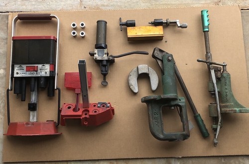 Lot of Mixed Reloading Equipment RSBS, LEE, BELDING & MULL, FORESTER ...