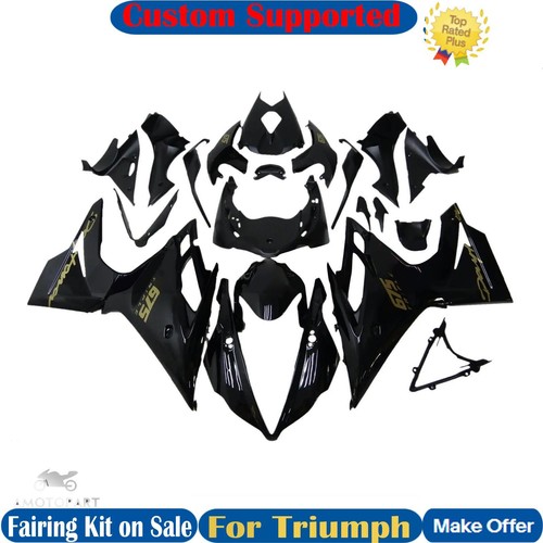 Injection Fairing Kit Bodywork Plastic ABS fit Triumph Daytona 675 2013 ...