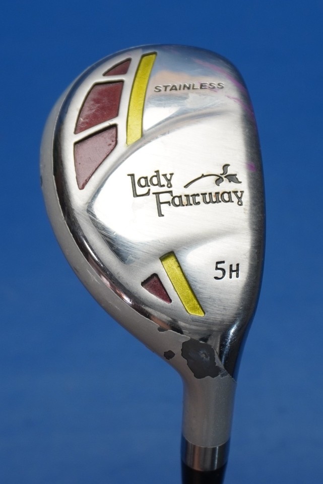 Lady fairway driver & hybrid iron set RH graphite shaft golf clubs | eBay