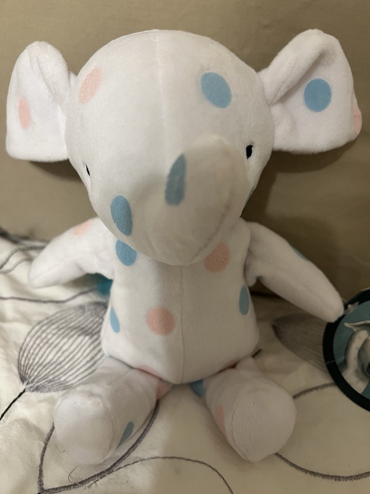 Little Elliot Polka Dot Elephant Plush Mike Curato 2014Merrymakers 9 ...