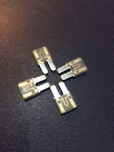Micro II Fuse car fuses 4 Pieces Micro2 Micro 2 fuses 25 amp | eBay
