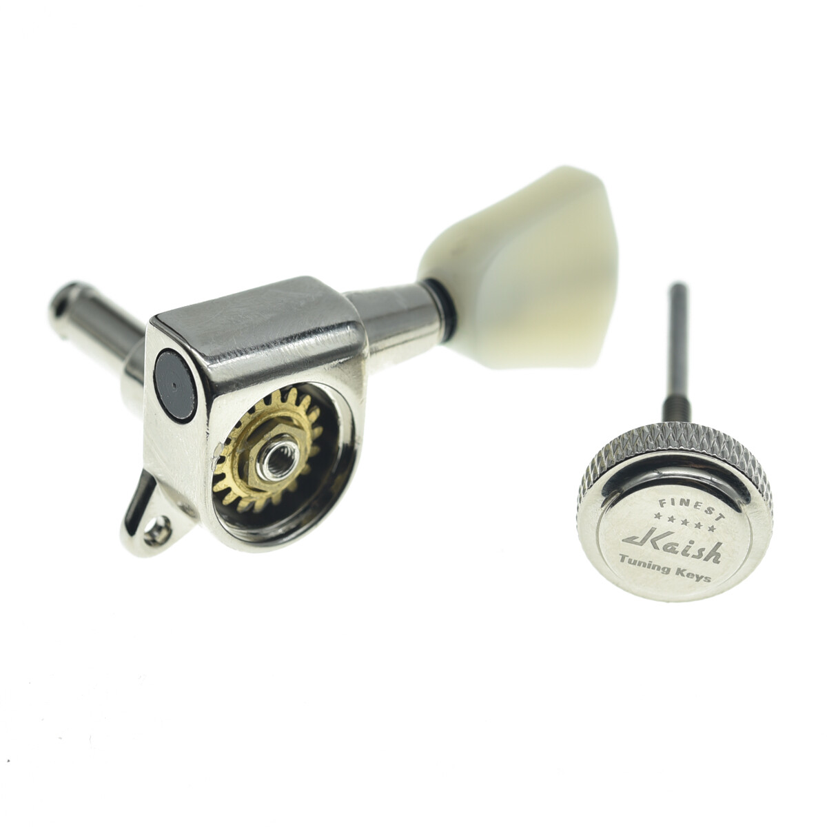 KAISH 3x3 Off White Keystone Locking Tuners 18:1 Locking Tuning Keys ...
