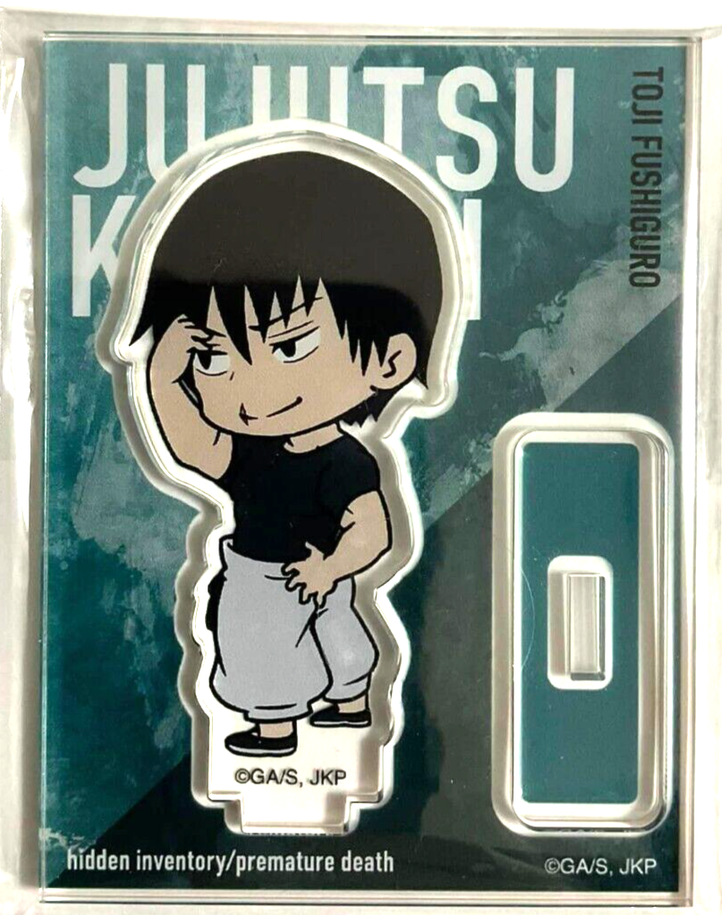 Jujutsu Kaisen Kai Gyoku Mini Acrylic Stand Figure Toji Fushiguro Jump ...