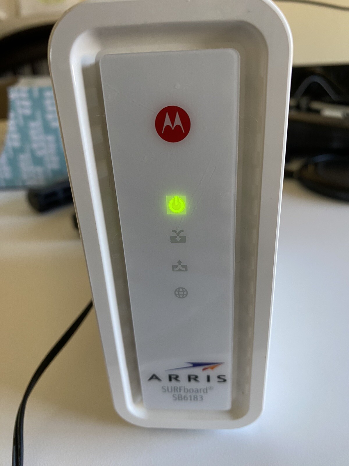 ARRIS - SURFboard SB6183 16 x 4 DOCSIS 3.0 Cable Modem - White | eBay