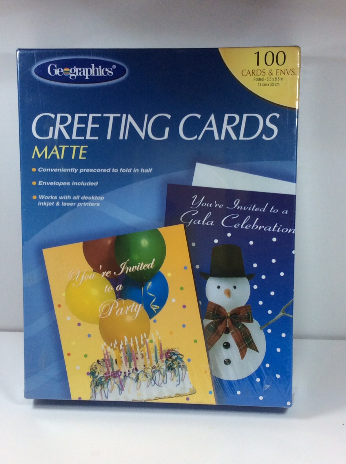 Create Your Own Greeting Cards For All Desktop Inkjet/Laser Printers ...