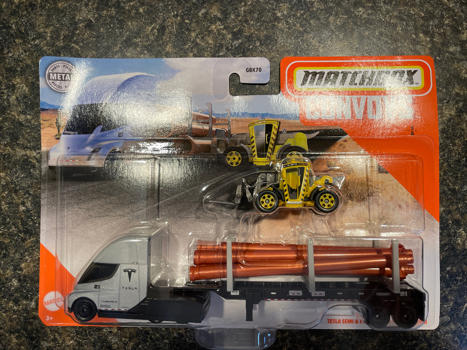 Matchbox Convoys Series Box Trailer with Model S Tesla for sale online ...