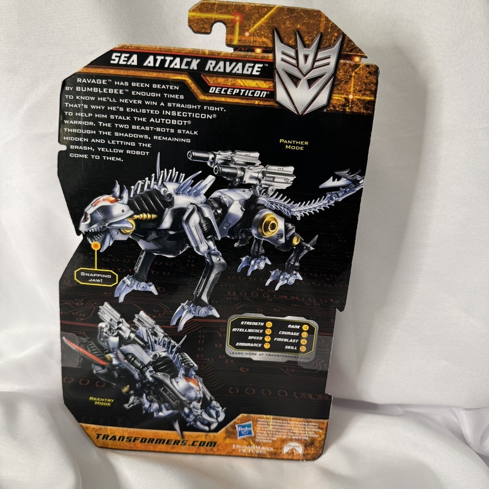 Transformers Sea Attack Ravage NIB | eBay