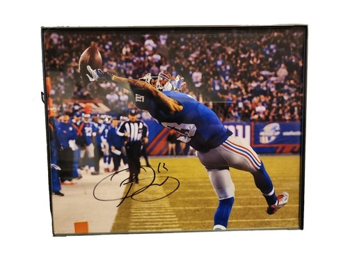 Odell Beckham Jr. One Hand "The Catch" 8x10 Autographed Photo! NY ...