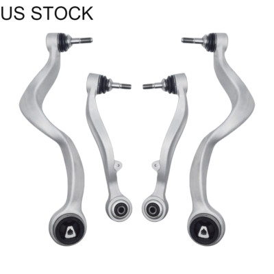 New Set of 4 Front Upper Lower Control Arms Kit for BMW E65 E66 745 750 ...