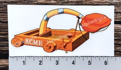 Acme Catapult sticker decal | eBay