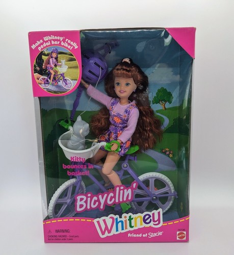 Mattel 1996 Barbie Bicyclin Whitney Friend Of Stacie Fashion Doll ...