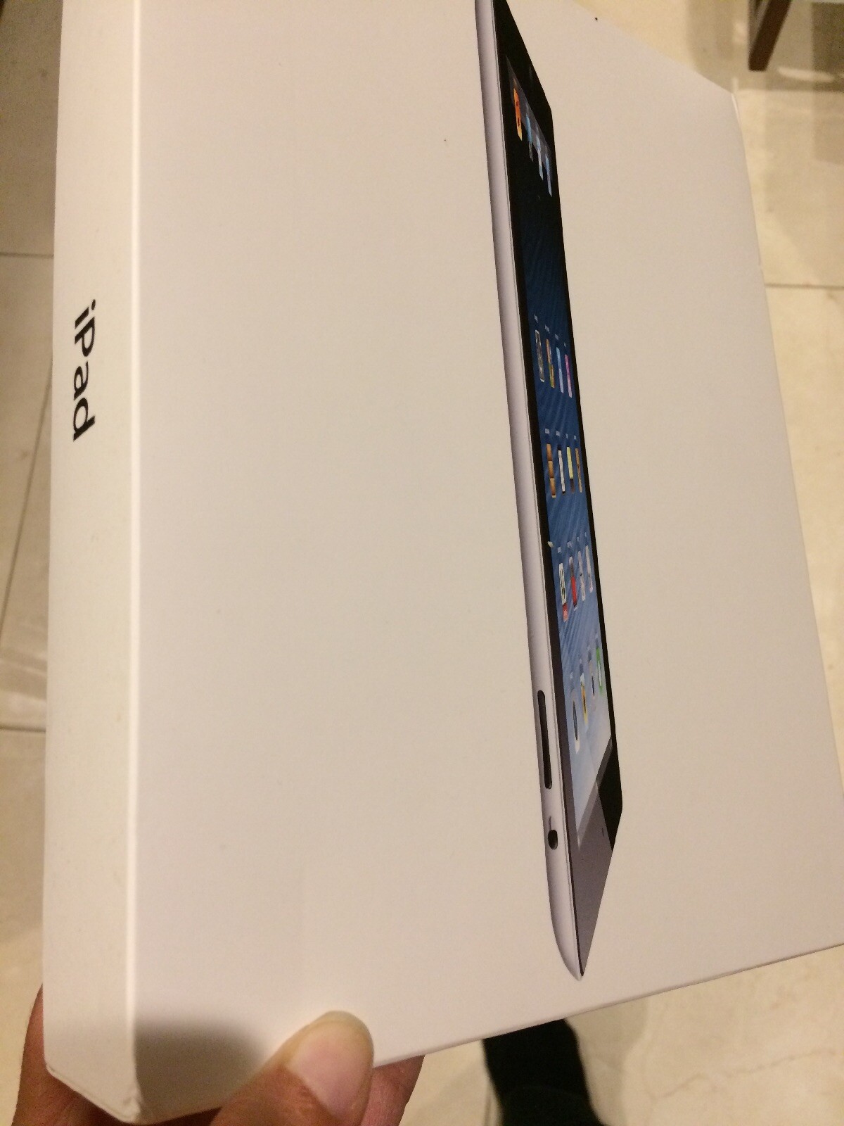 NEW Genuine Empty RETAIL Box For Apple iPad Air 16 GB Silver - No ...