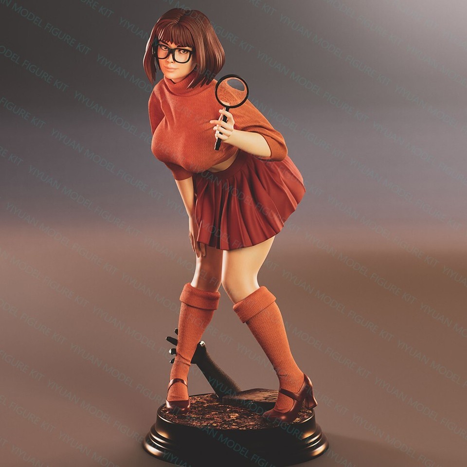 1/24 Scale Velma Girl Statue Nsfw Unpainted Unassembled 3d Print Resin ...