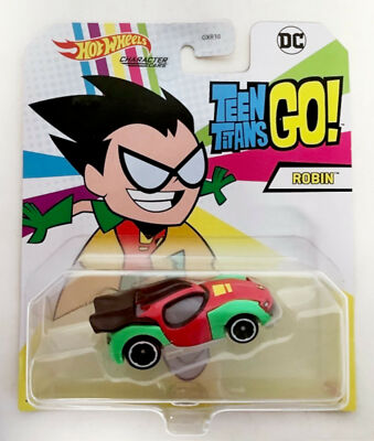 NEW Mattel GYB18 Hot Wheels Animation Teen Titans Go! ROBIN 1:64 ...