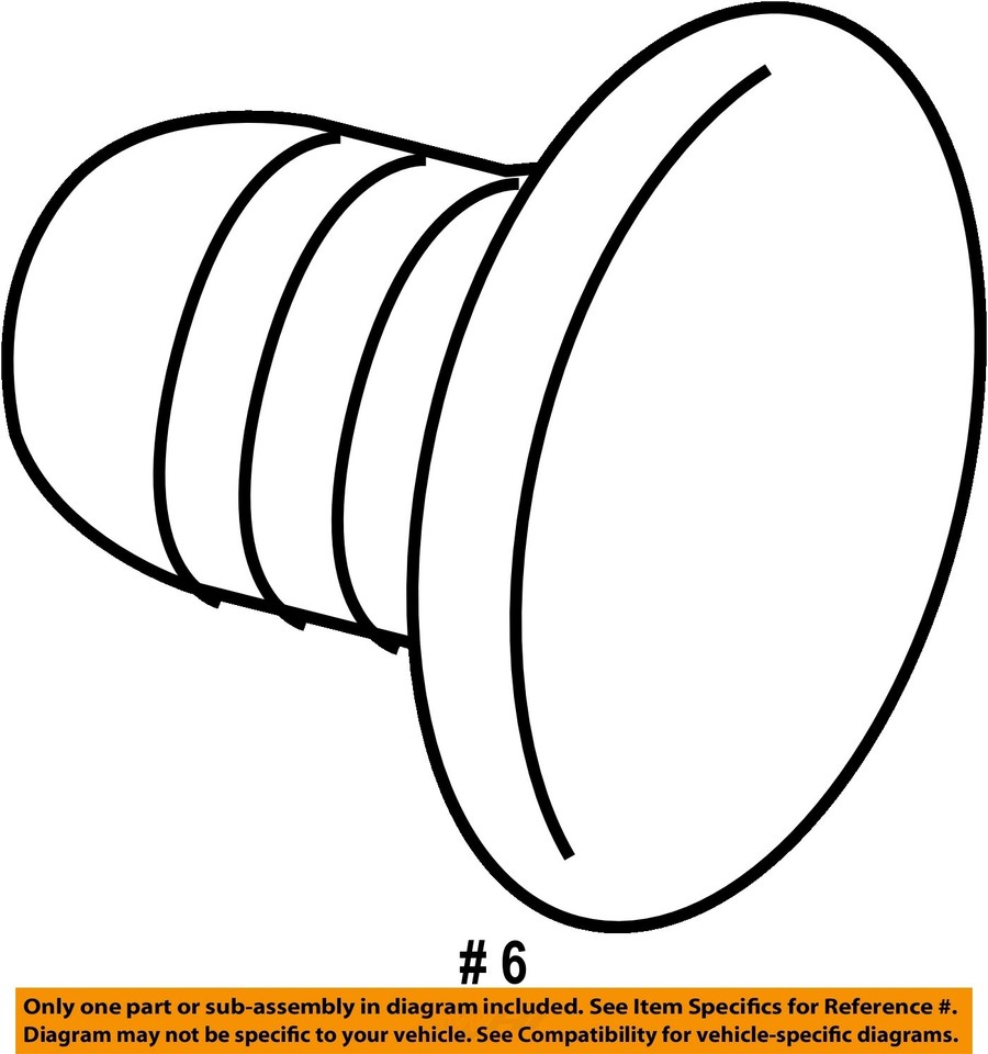 CHRYSLER OEM 07-18 Wrangler JK Fender Components-Fender Liner Nut ...