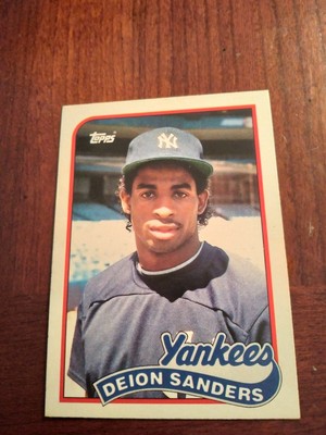1989 Topps Traded - Deion Sanders #110T Rookie Card | eBay
