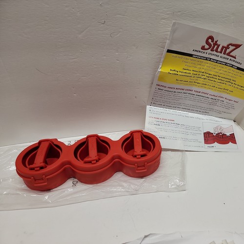 Stufz Stuffed Burgers Press Sealed Sliders Patty Maker 3 At Once As ...