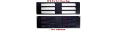 New 3U 6-Slots Rack Mount For RF Coax Demodulators | eBay