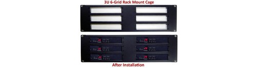 New 3U 6-Slots Rack Mount For RF Coax Demodulators | eBay