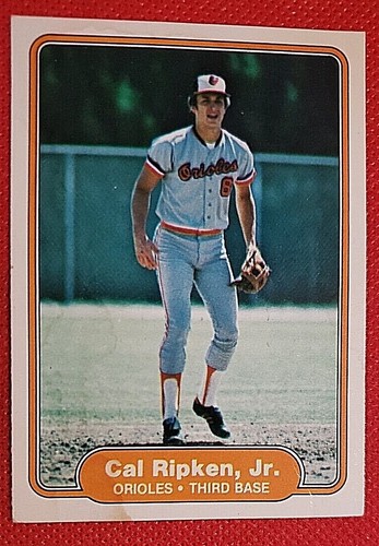 1982 Fleer #176 Cal Ripken RC Team: Baltimore Orioles Baseball | eBay