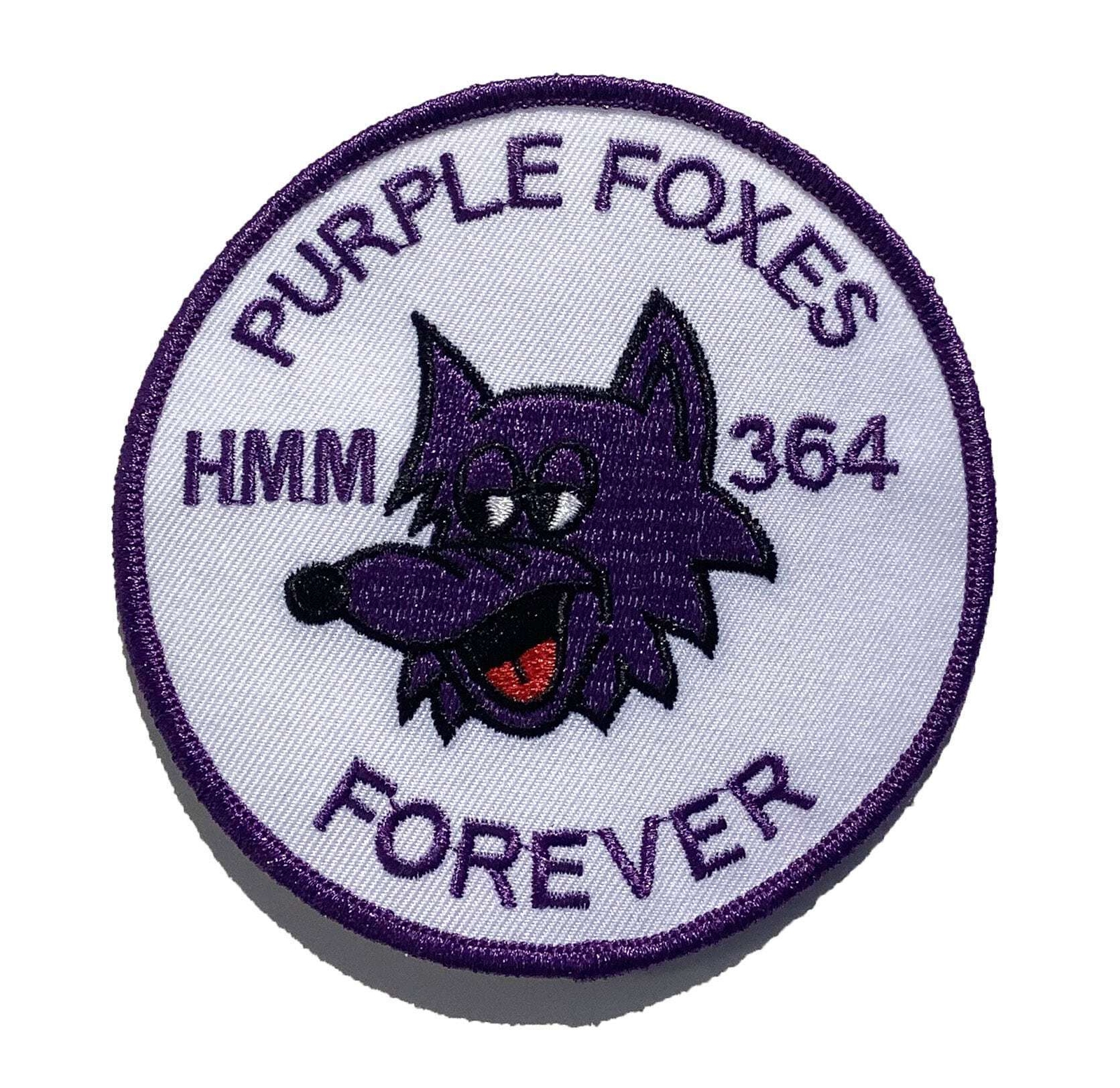 HMM-364 Purple Foxes Patch - Sew on | eBay
