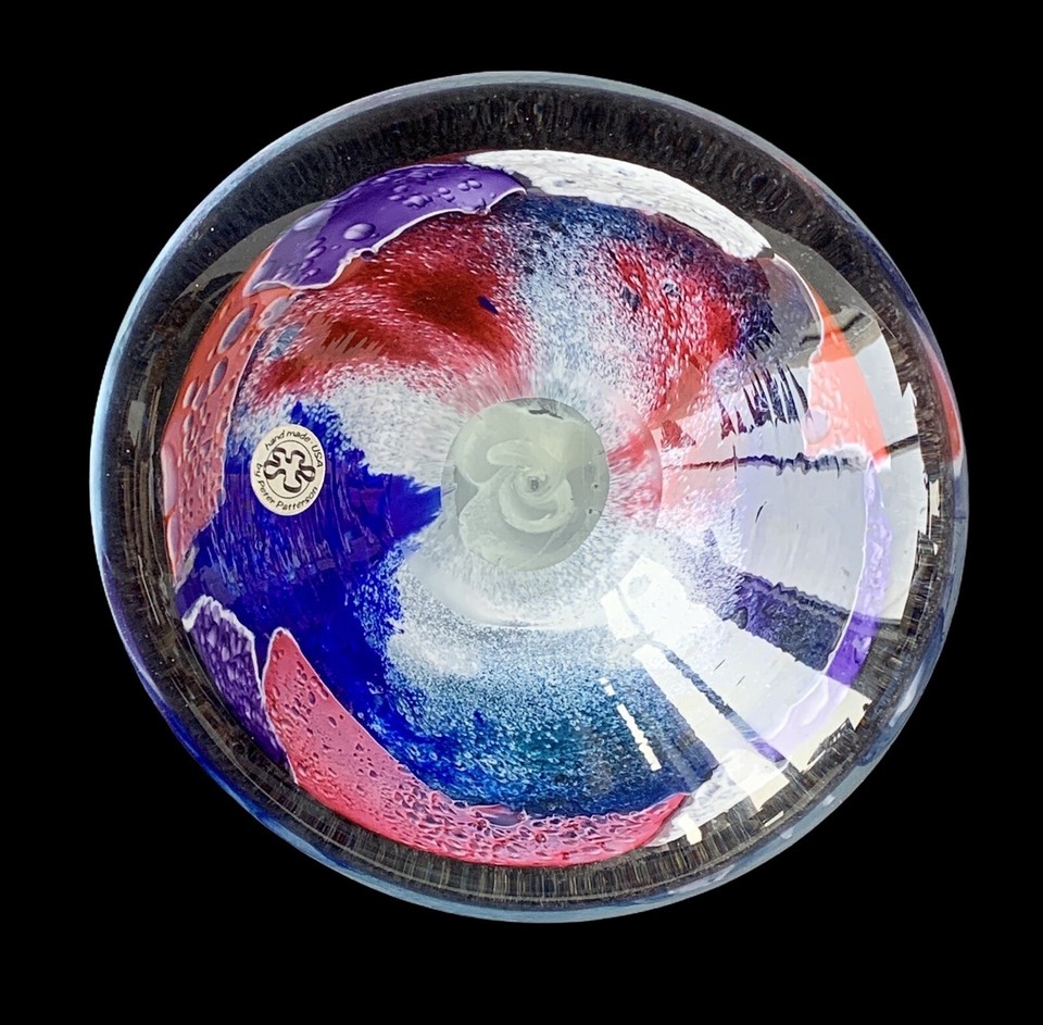 Peter Patterson Paperweight Art Glass | eBay