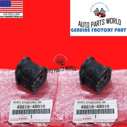 GENUINE TOYOTA HIGHLANDER RX330 RX350 2WD REAR SWAY BAR BUSHING SET ...