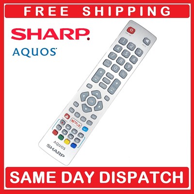 SHARP aquos (40AJ6IE / 4T-C40AJ6IE1NB) TV REMOTE REPLACEMENT | eBay UK