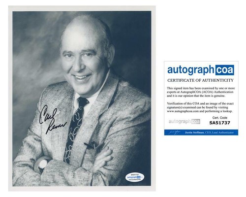 Carl Reiner "Ocean's Eleven" AUTOGRAPH Signed 8x10 Photo ACOA | eBay
