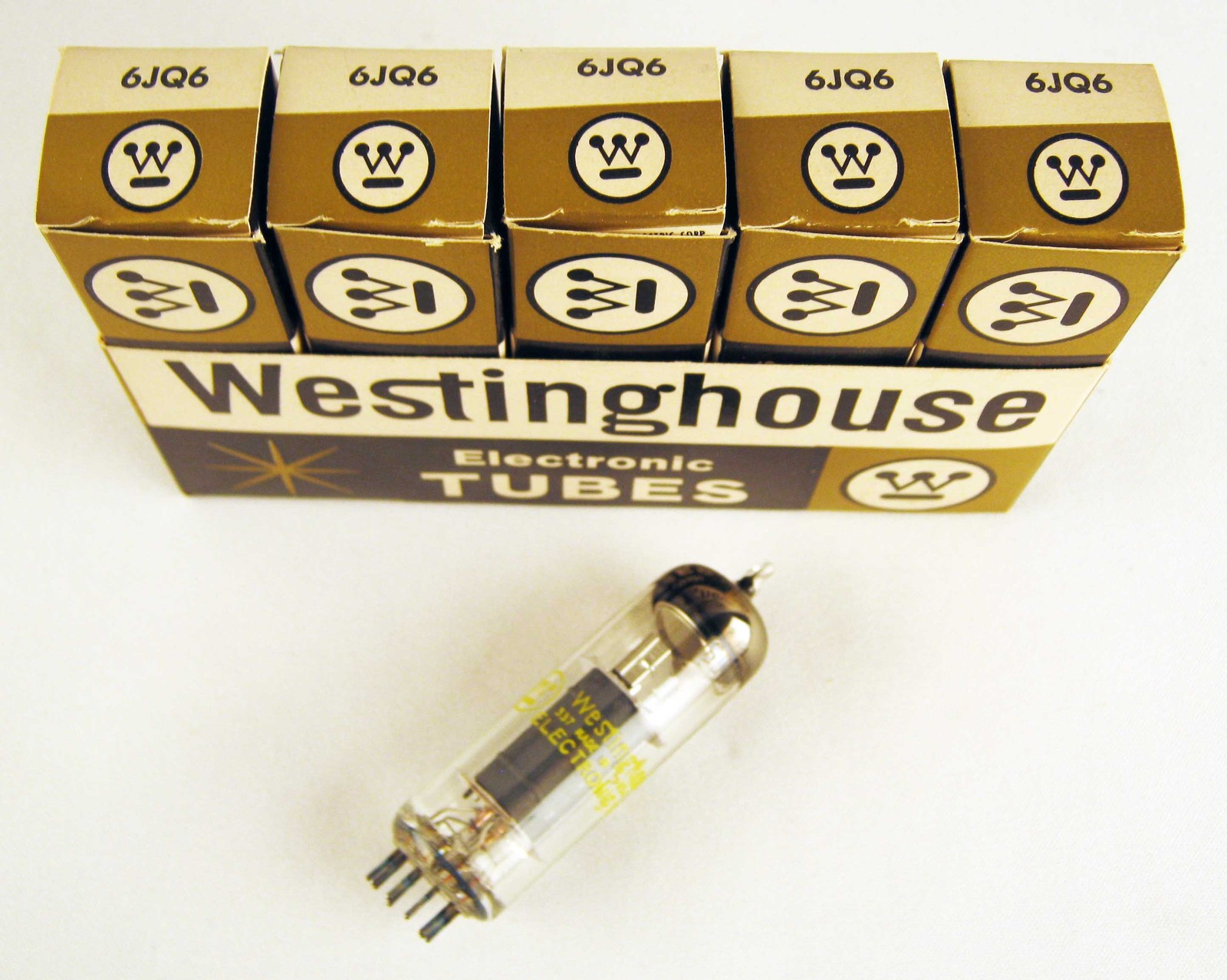5 NOS Westinghouse 6JQ6 Audio Radio Vacuum Tubes NIB | eBay