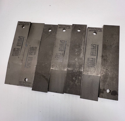 (QTY 7) Spatter Proof Pipe Wedge Stubby (Small) 4" x 3/4" for Pipe ...