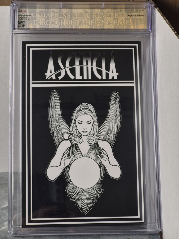 CGC 9.8 Ascencia #1 SS John Dolmayan System of a Down Sketch Cover RARE ...