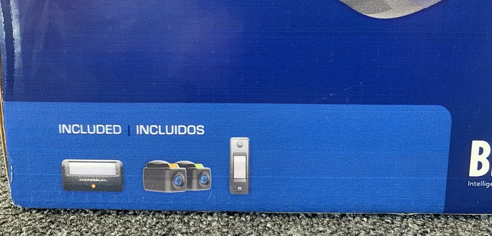 New Chamberlain C2202 MYQ Smart Garage Door Opener, Chain Drive, 1/2-HP ...