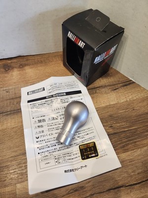 Ralliart Weighted Shift Knob Brushed Aluminum Mitsubishi Evolution 7 8 ...
