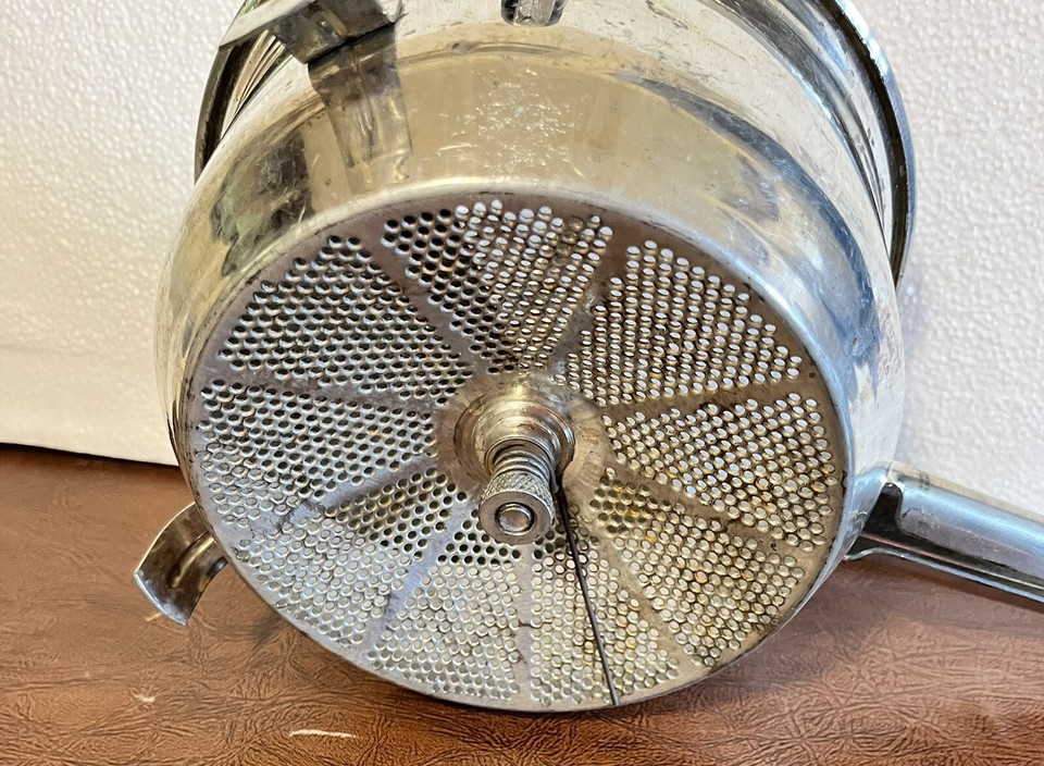 Vintage Foley Food Mill No. 101 Stainless Steel 2 Quart Masher Ricer 7 ...