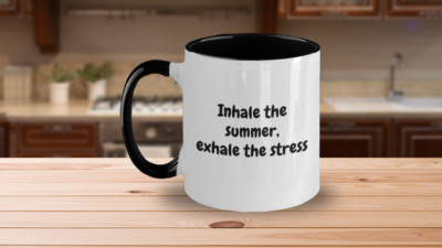 Summer fun, summer coffee, beach, sun, inhale summer | eBay